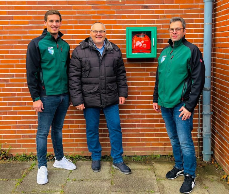 Öffentlicher Defibrillator jetzt auch in der Gemeinde Osten - Cuxverein
