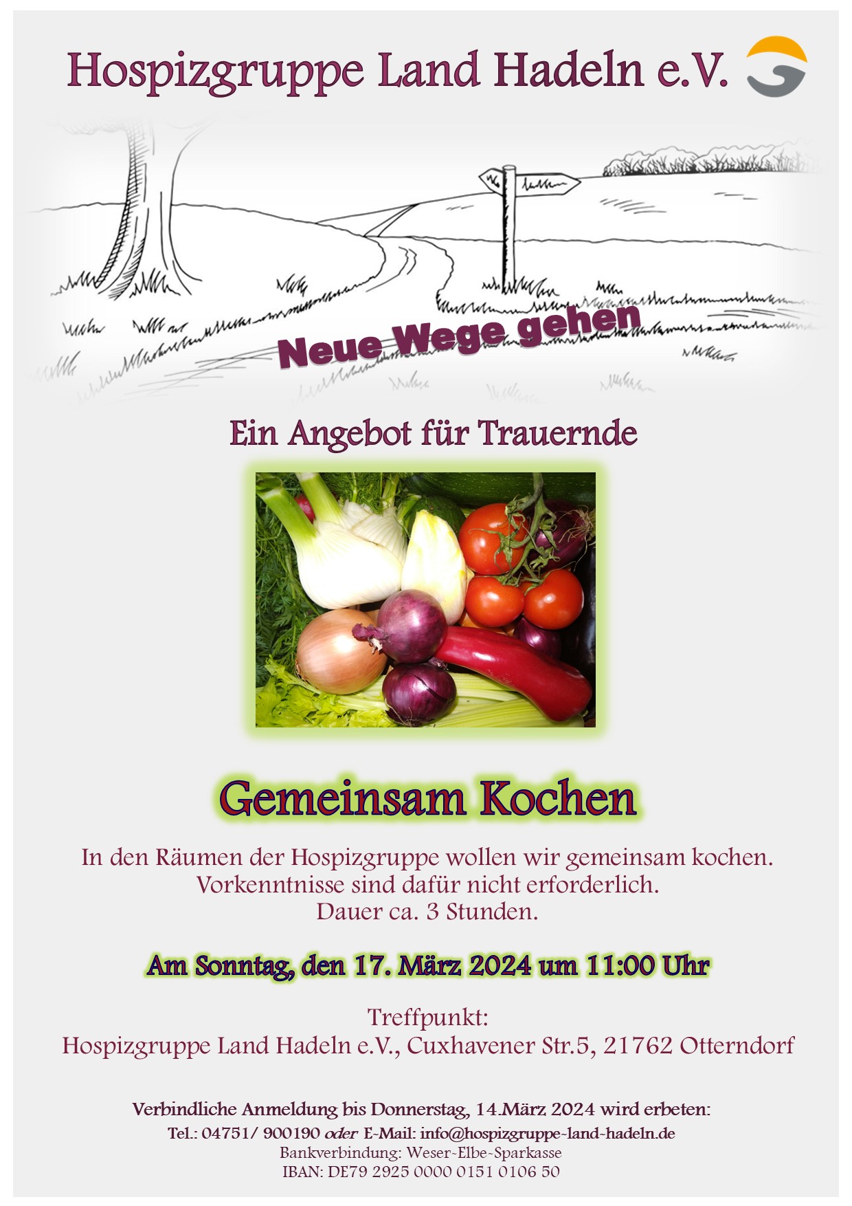 Kochen mit Trauernden - Cuxverein Kochen mit Trauernden - Cuxverein