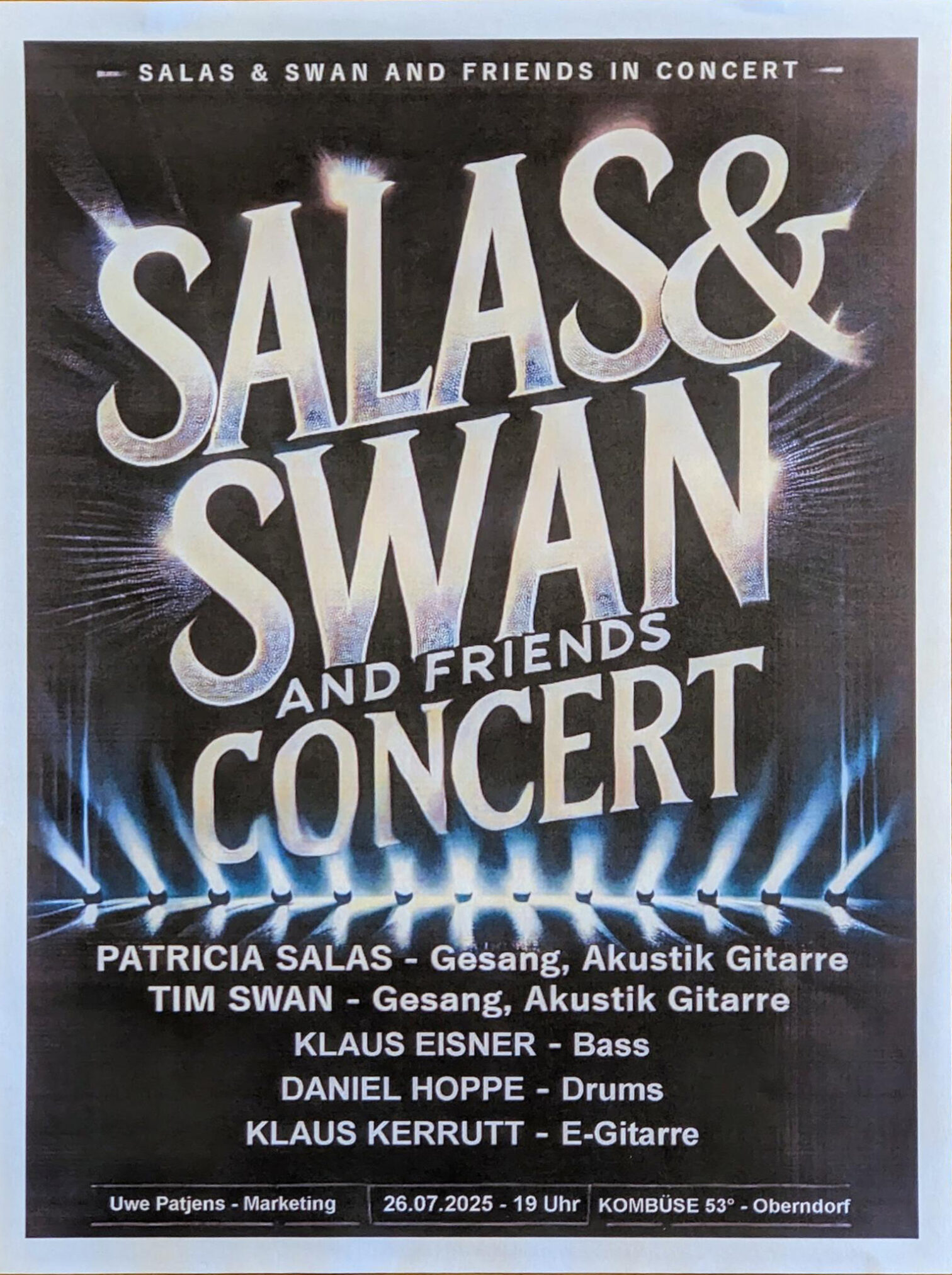 Salas & Swan and Friends in der KOMBÜSE - Cuxverein